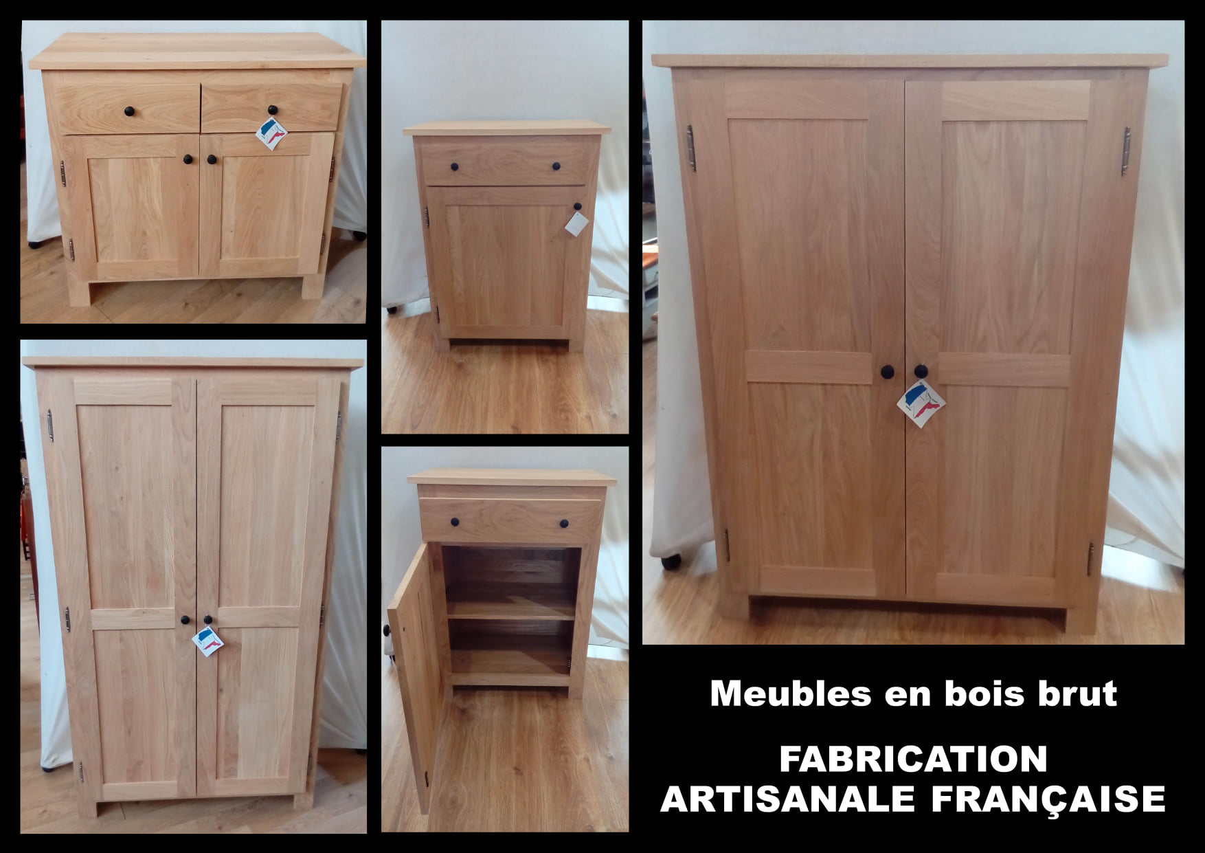 Vous les attendiez... Les meubles en bois brut sont enfin de retour ...